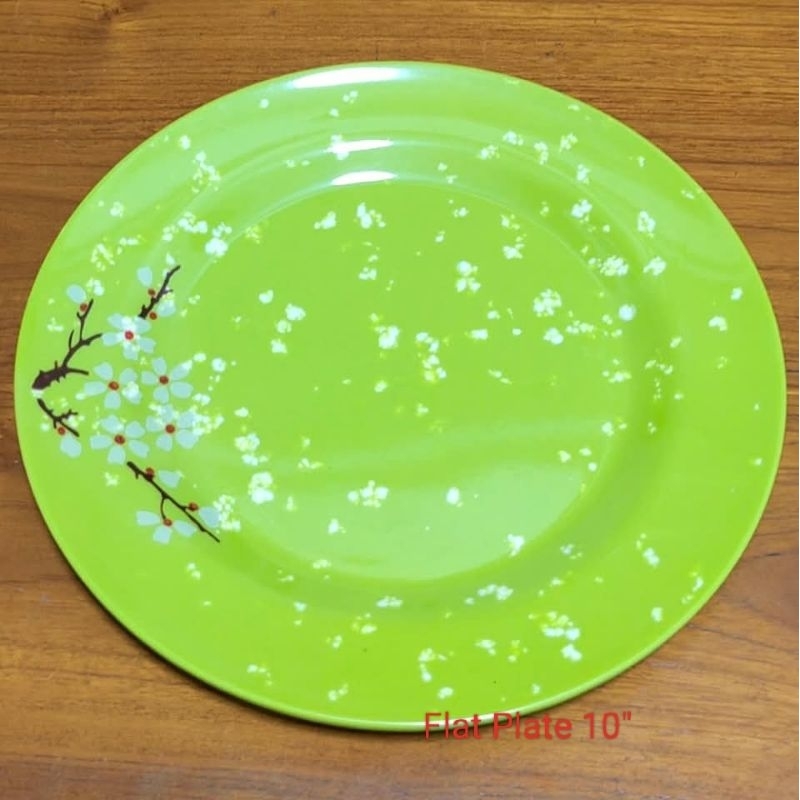 Melamine Sakura Flat Plate | Shopee Philippines