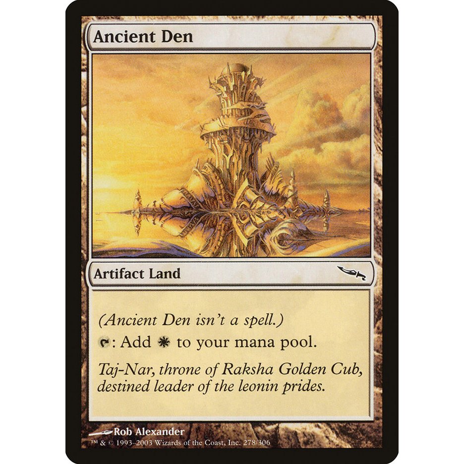 Ancient Den - Mirrodin (MRD) Played | Shopee Philippines