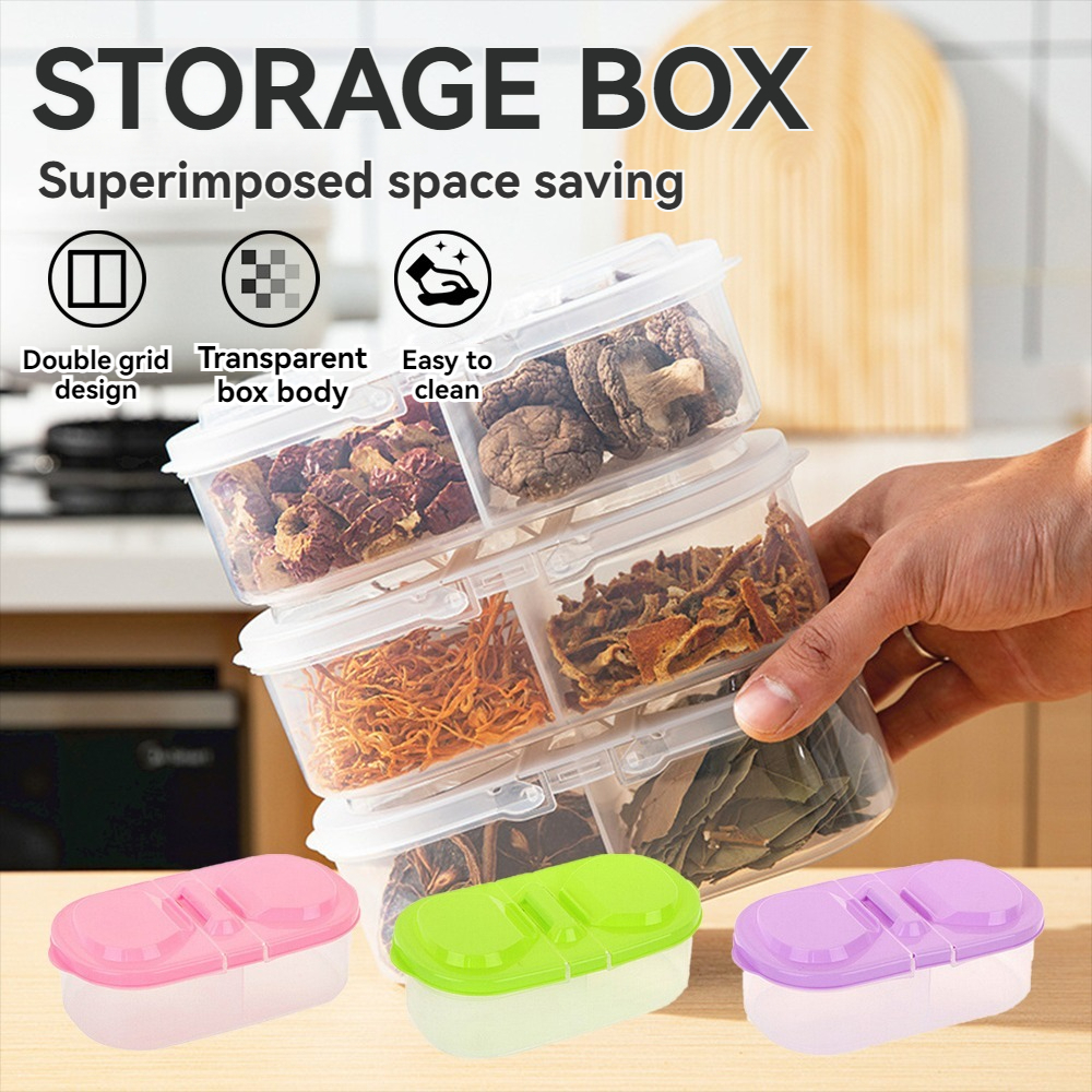 Food Container Healthy Plastic Capacity Camping Picnic Food Fruit ...