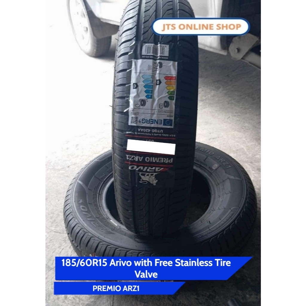 185/60R15 Arivo Premio ARZ1 with Free Stainless Tire Valve (PRE-ORDER) | Shopee Philippines