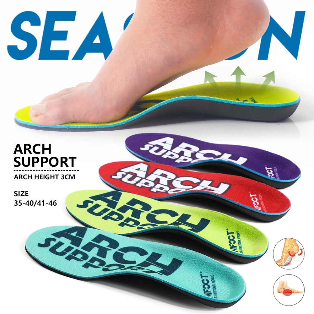 Orthotic Sports Insole Insert Shoe Pad Orthopedic Feet Arch Support ...