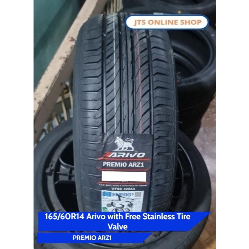 165/60R14 Arivo Premio ARZ1 with Free Stainless Tire Valve (PRE-ORDER) | Shopee Philippines