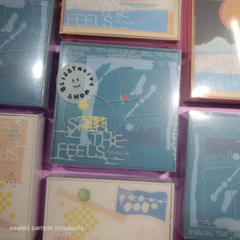 SEALED | SEVENTEEN SSTF HBD SPILL THE FEELS 12TH MINI ALBUM | STANDARD ...