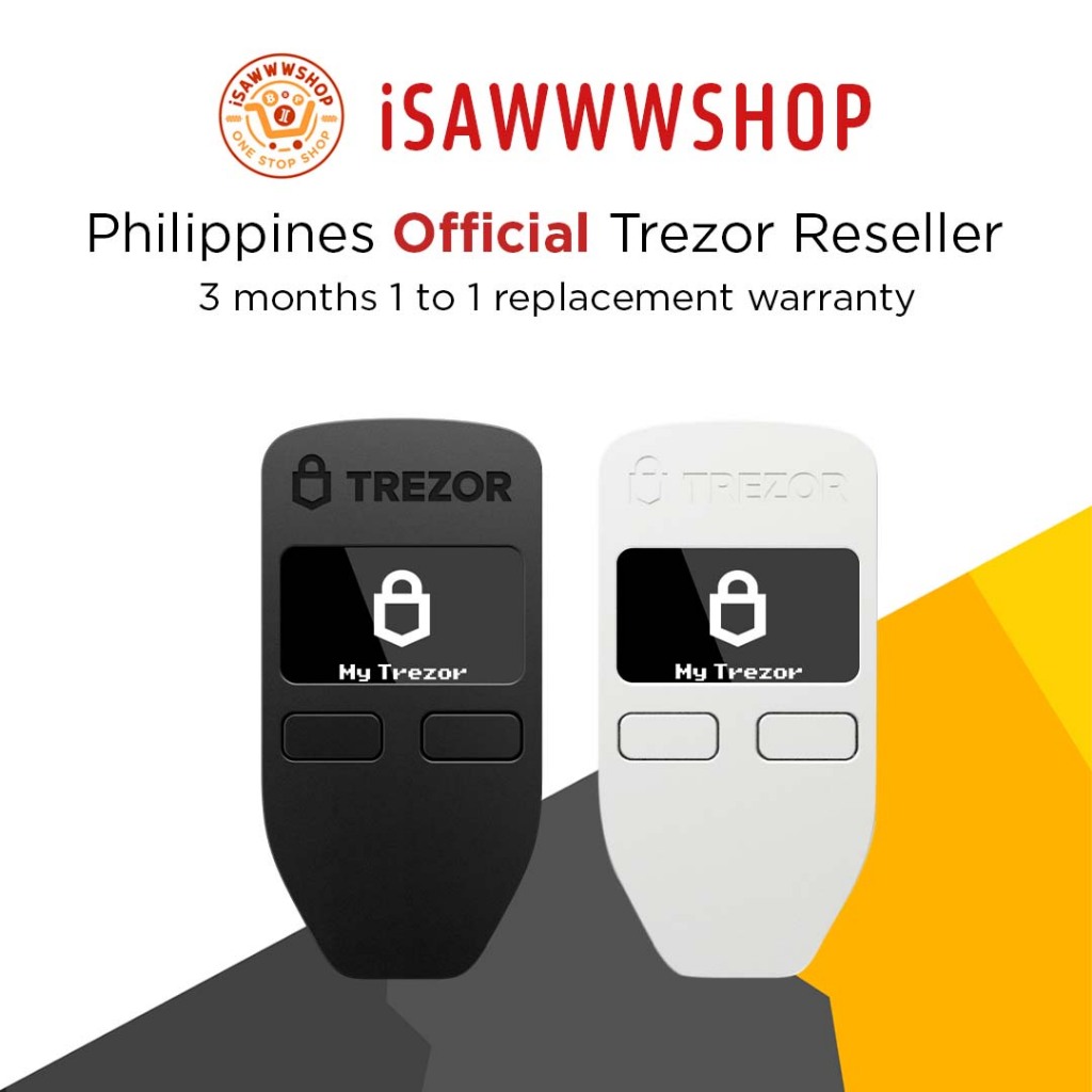Trezor One - Black - The original hardware wallet Official Reseller ...