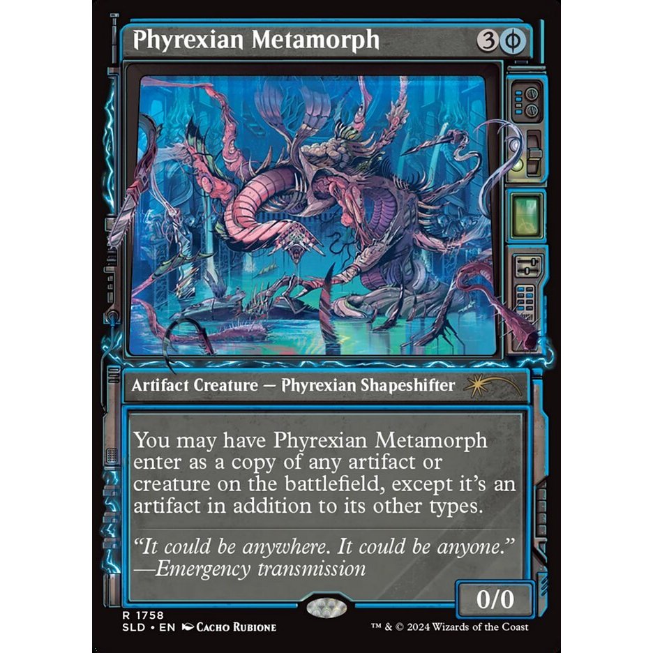 Magic the Gathering - Phyrexian Metamorph (SECRET LAIR; FOIL) - MTG ...
