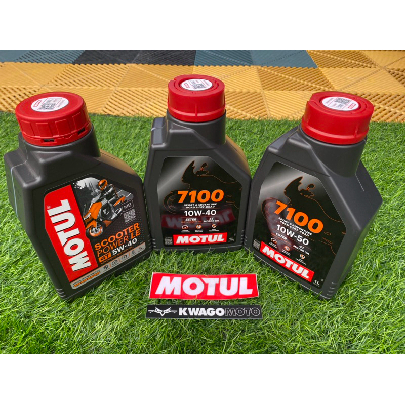 MOTUL Fully Synthethic 7100/Power LE Motorcycle oil 1 Liter | Shopee ...