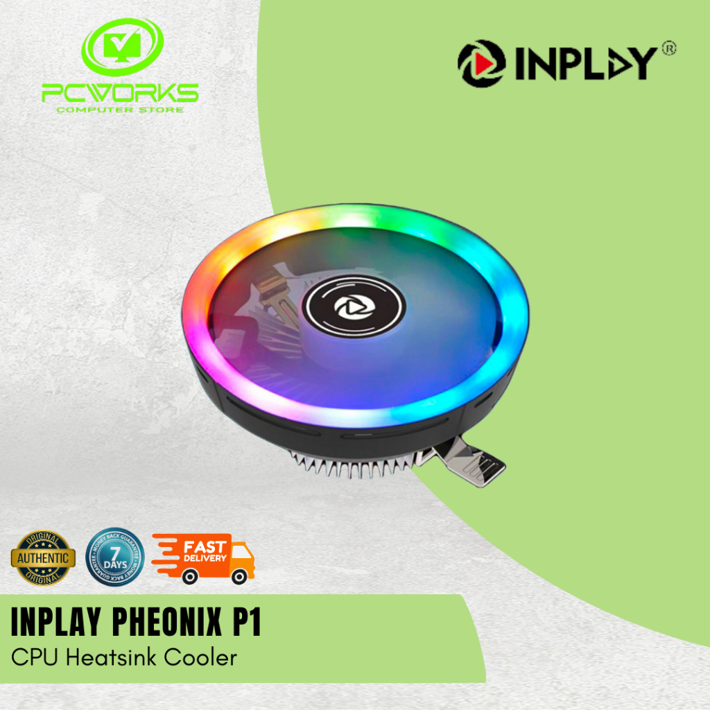 INPLAY Pheonix P1 | CPU Heatsink Cooler | Shopee Philippines
