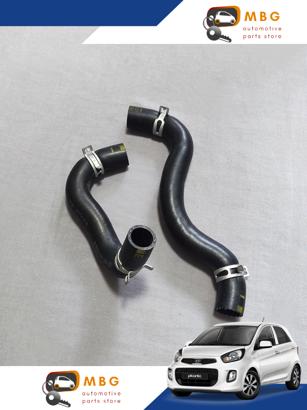 Upper and Lower Radiator Hose for Kia Picanto 2011 - 2017 (2nd Gen ...
