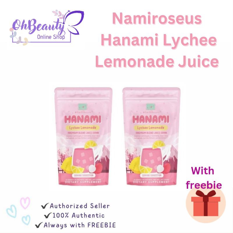 HANAMI LYCHEE LEMONADE PREMIUM BLEND JUICE DRINK BY NAMIROSEUS FREE ...
