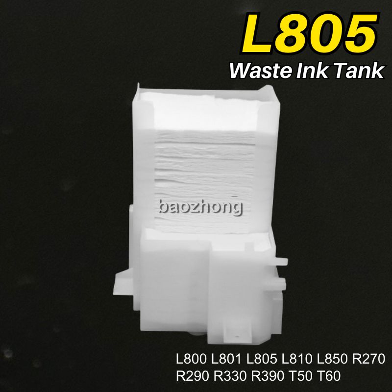 L805 Waste Ink Tank for Epson L800 L805 R290 R390 T50 T60 etc. | Shopee ...