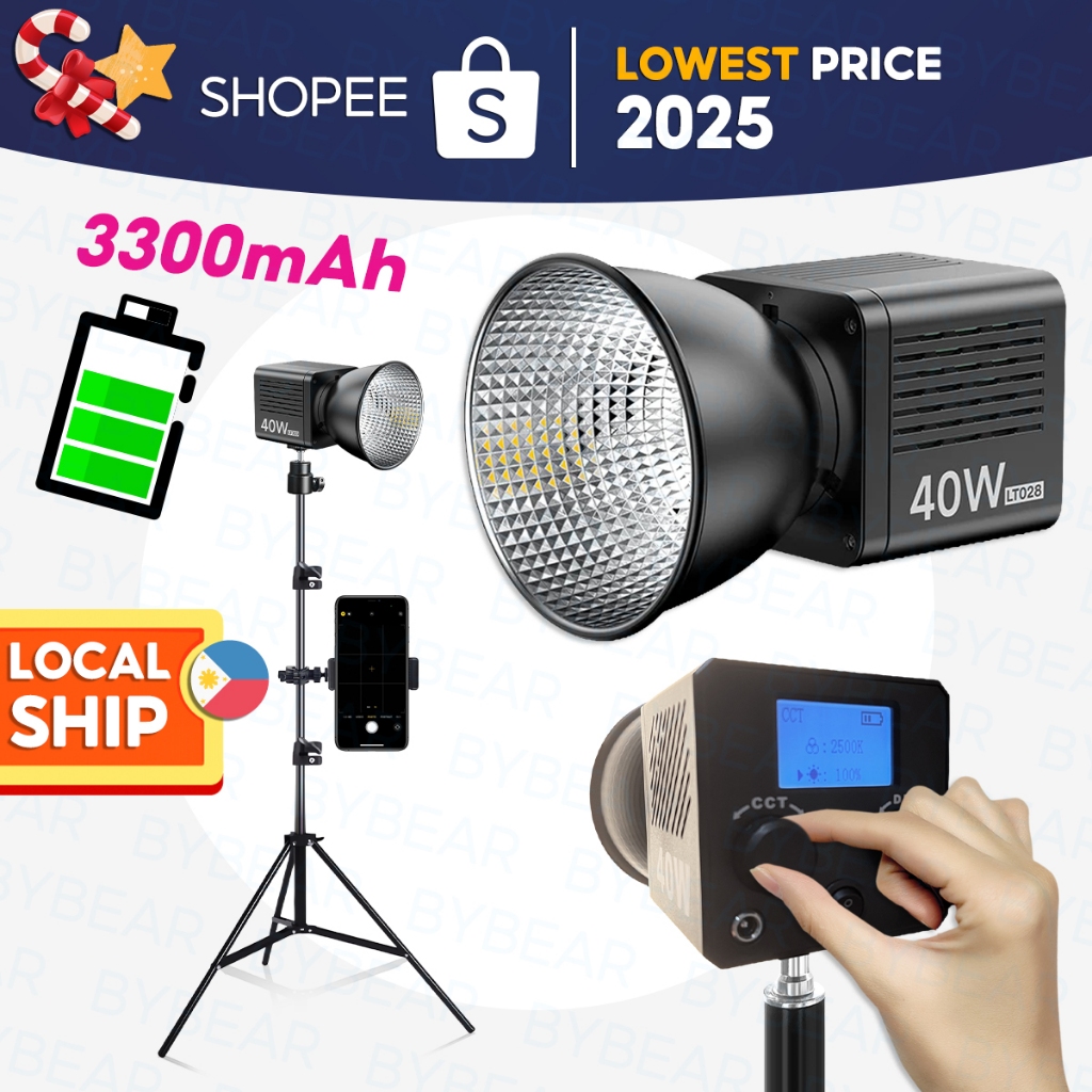 60W Soft Light LED Recharge Photography Video Light Professional Color ...