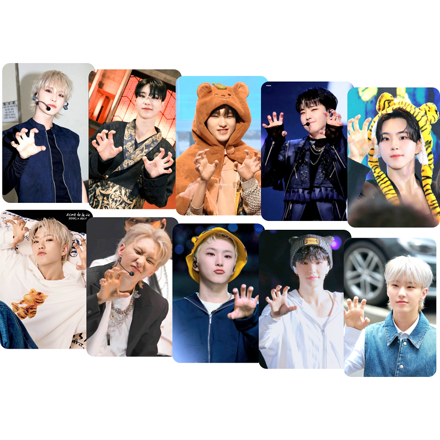 HOSHI (SEVENTEEN) Version 2 LOMO CARDS / Photocards- 45 PCS | Shopee ...