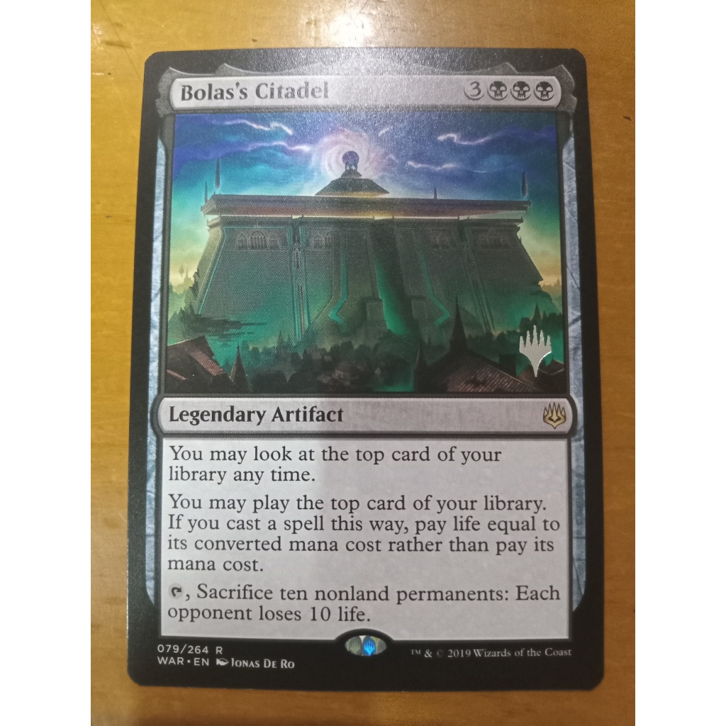 MTG Bolas's Citadel Rare WAR War of the Spark Magic: the Gathering ...