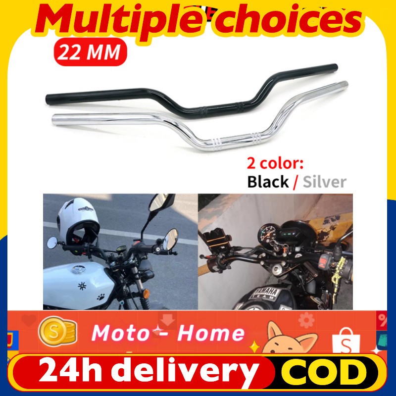 Retro Black Motorcycle Refit Handlebar Modified Handle Bars for ...