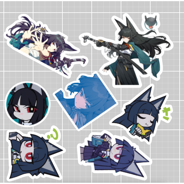 Zenless Zone Zero Miyabi Matte Stickers | Shopee Philippines