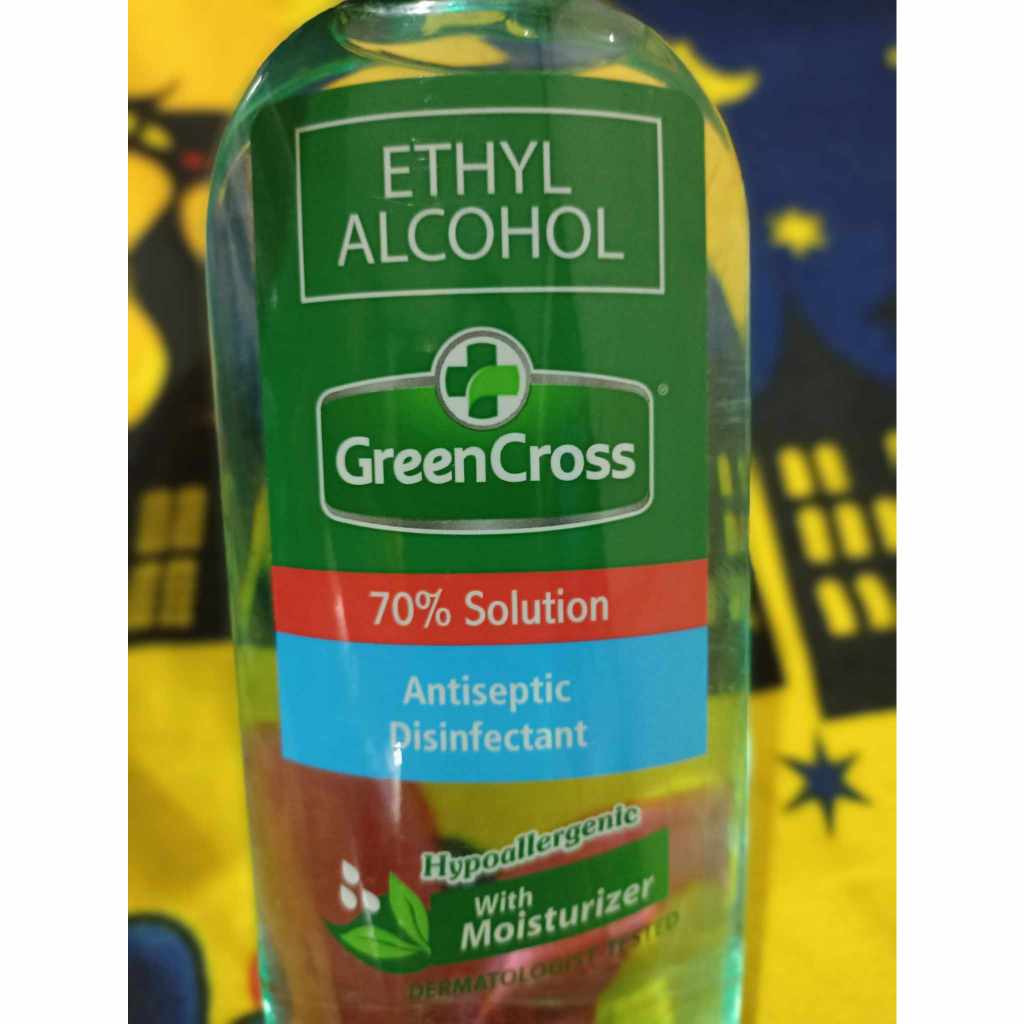 Green Cross Ethyl Alcohol 70% Solution With Moisturizer 250ml (Choose Variation) | Shopee ...