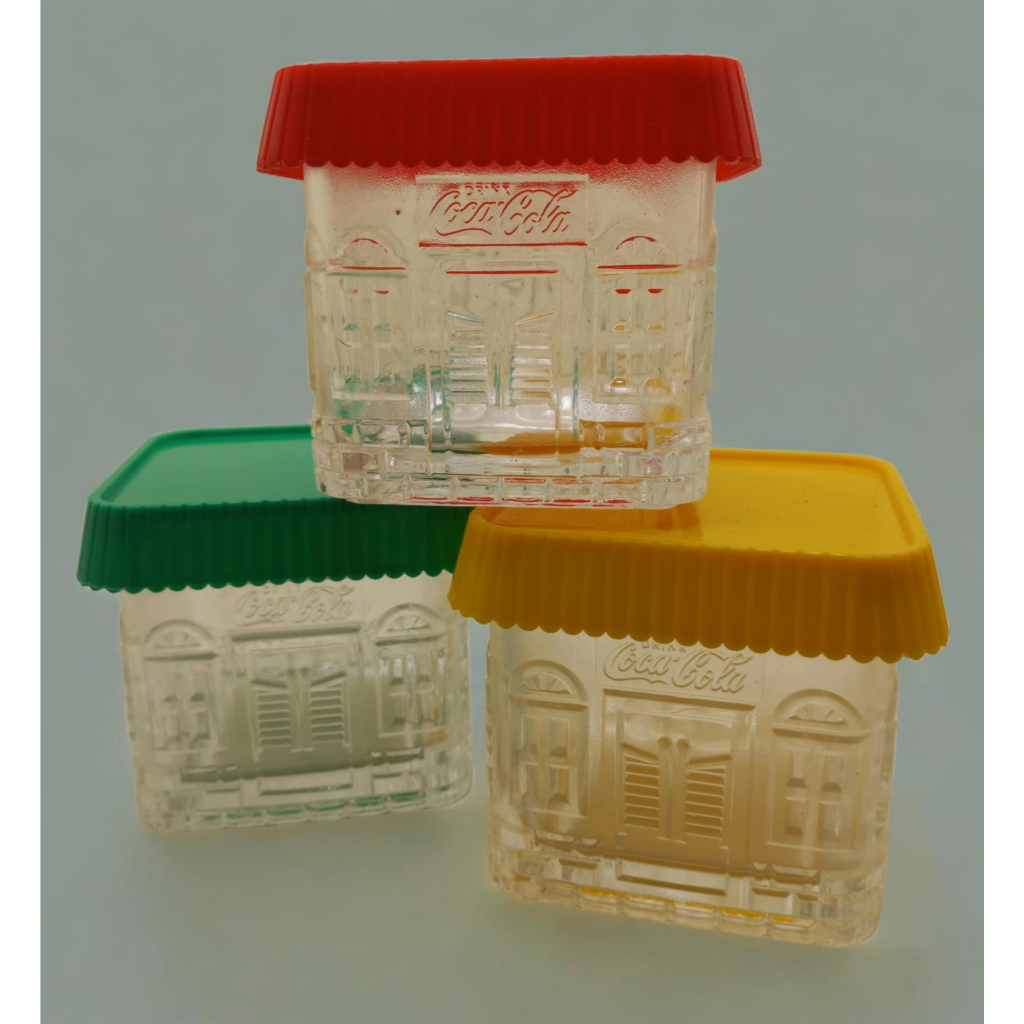 Coca-Cola House Glass Pot Set Of 3(Japan) | Shopee Philippines