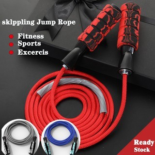 [COD] Plastic Skipping Rope Jump Rope Double Bearing Bold Ropes ...