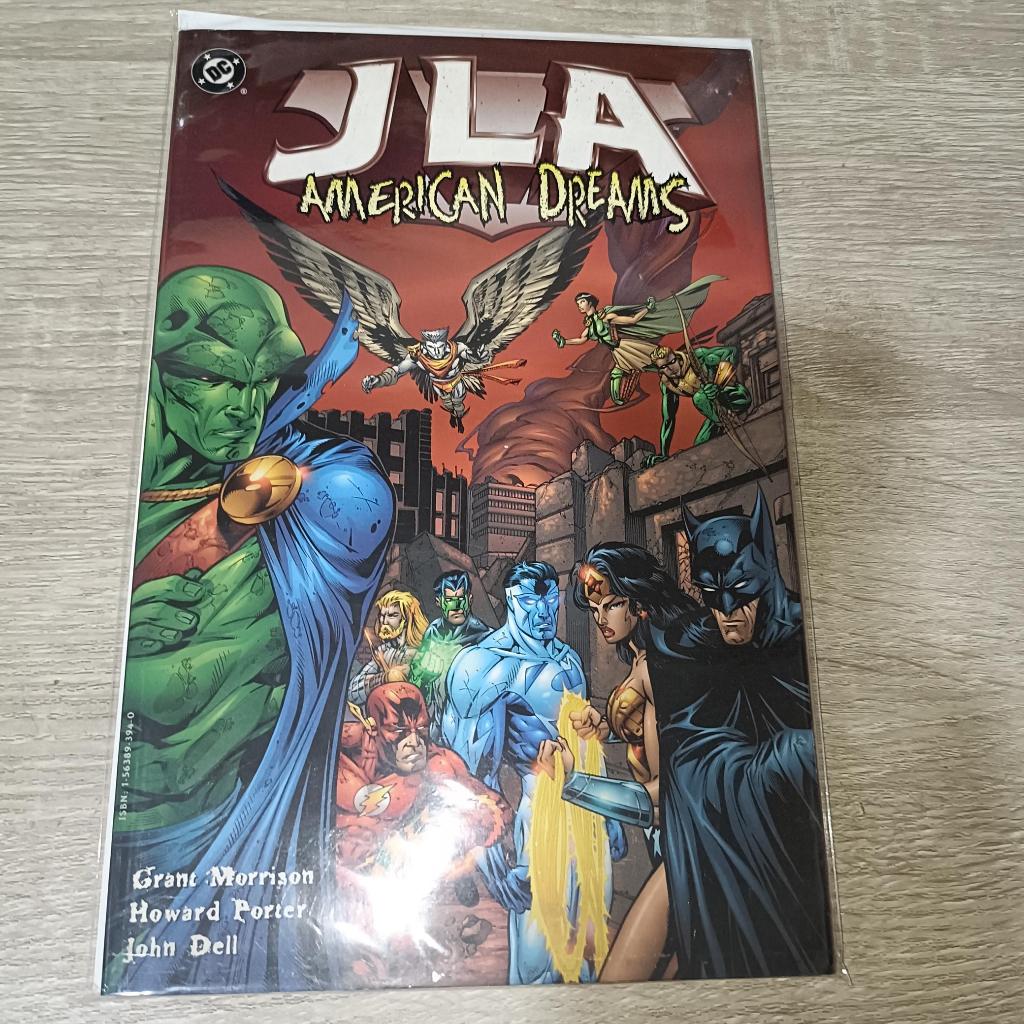 JLA vol 2 - American Dreams TPB - FN/VF condition (DC comics 1997) | Shopee Philippines