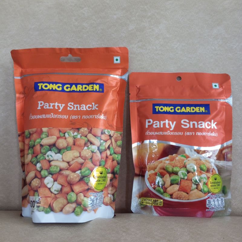 Tong Garden Party Snacks 180 and 500 grams. BEST BEFORE: 09-17-2025 ...