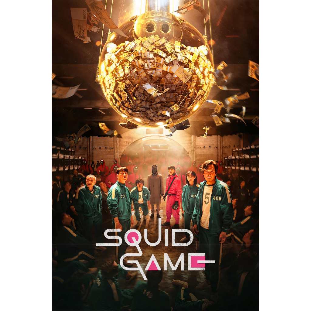 Squid Game Season 1 Posters Wall Decoration Wall Designs | Shopee ...