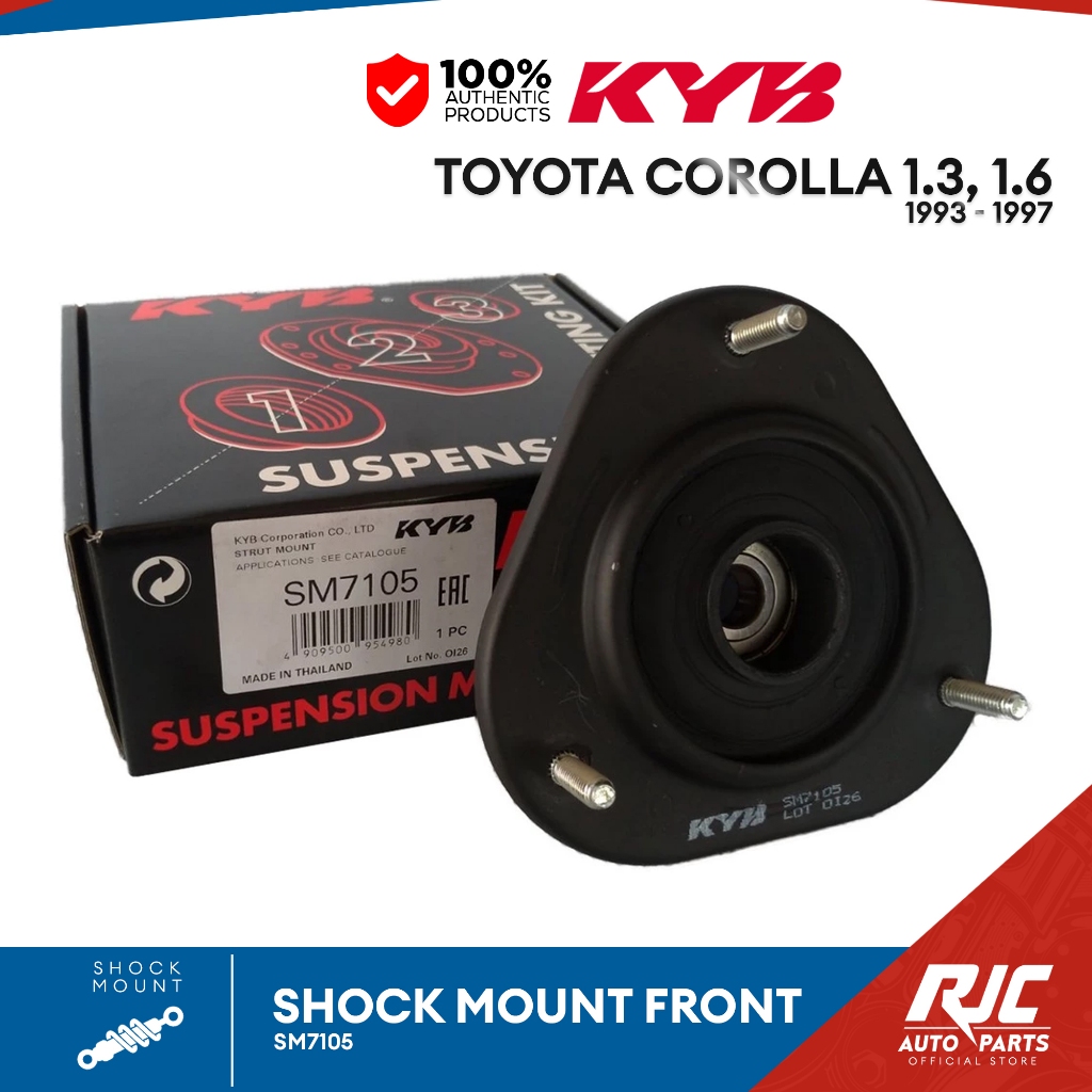 KYB SHOCK MOUNTING TOYOTA COROLLA AE101 BIG BODY FRONT 1995-2001 SM7105 1pc | Shopee Philippines