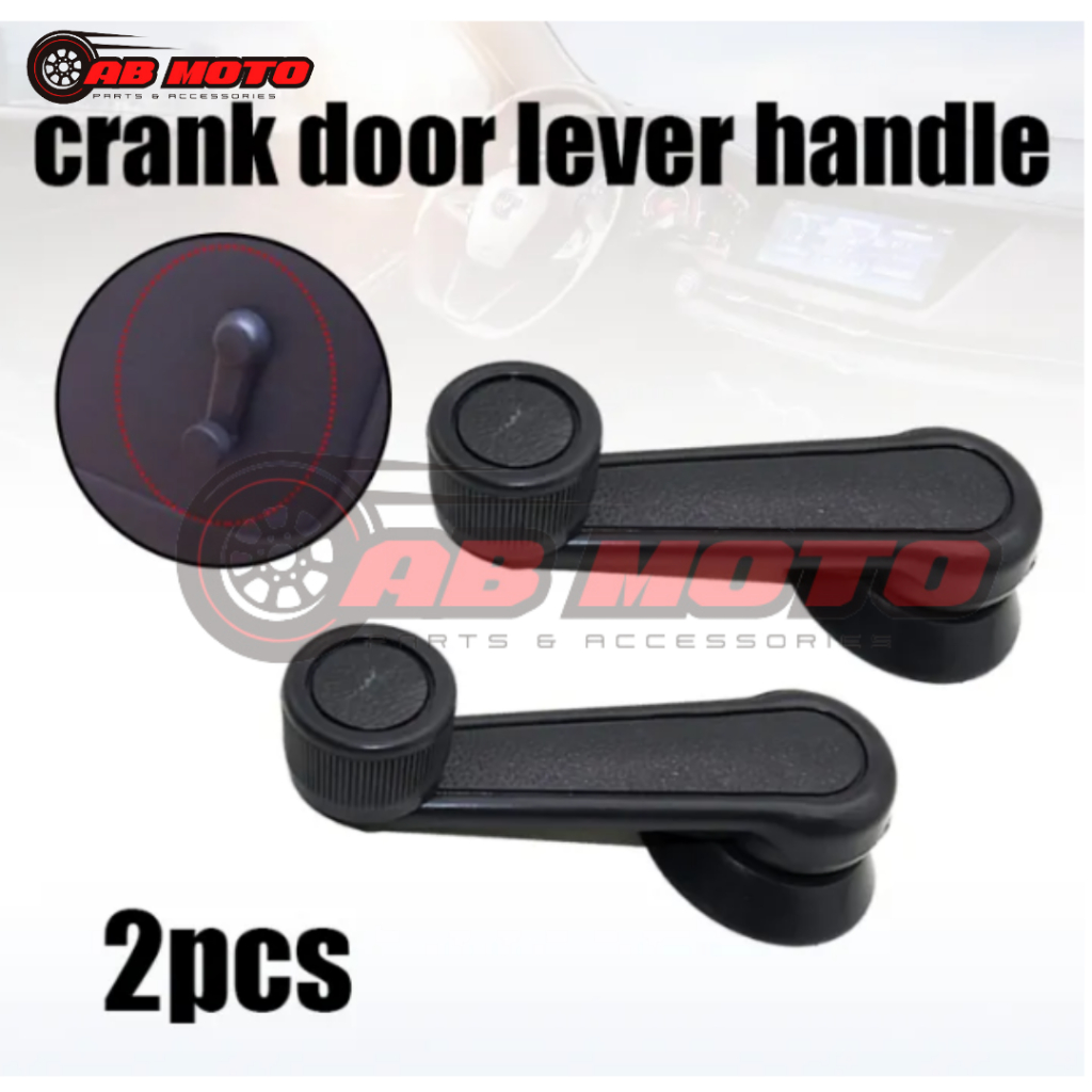 ABmoto 2PCS Window Winder Crank Handle Car Window Connect Winder Handle ...