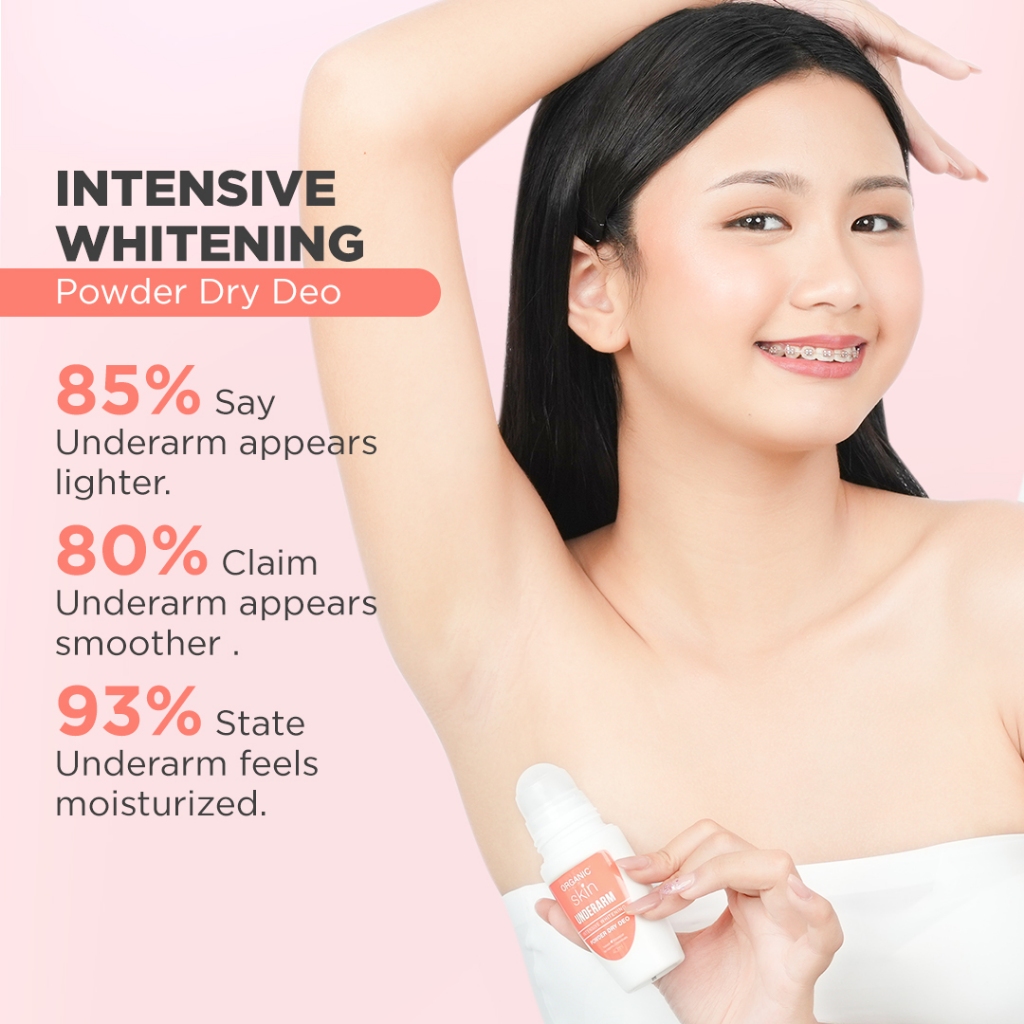 Organic Skin Japan Intensive Whitening Underarm Powder Dry Deodorant ...