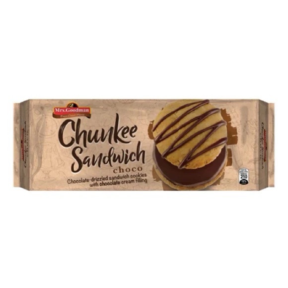 Mrs.Goodman Chunkee Cookie Cream Pie 35Gx10S | Shopee Philippines