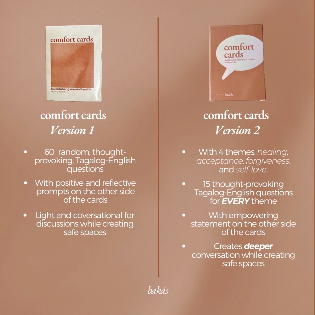 Comfort Cards V2: Kwentuhang Mental Health Self-Help Deep Conversations ...
