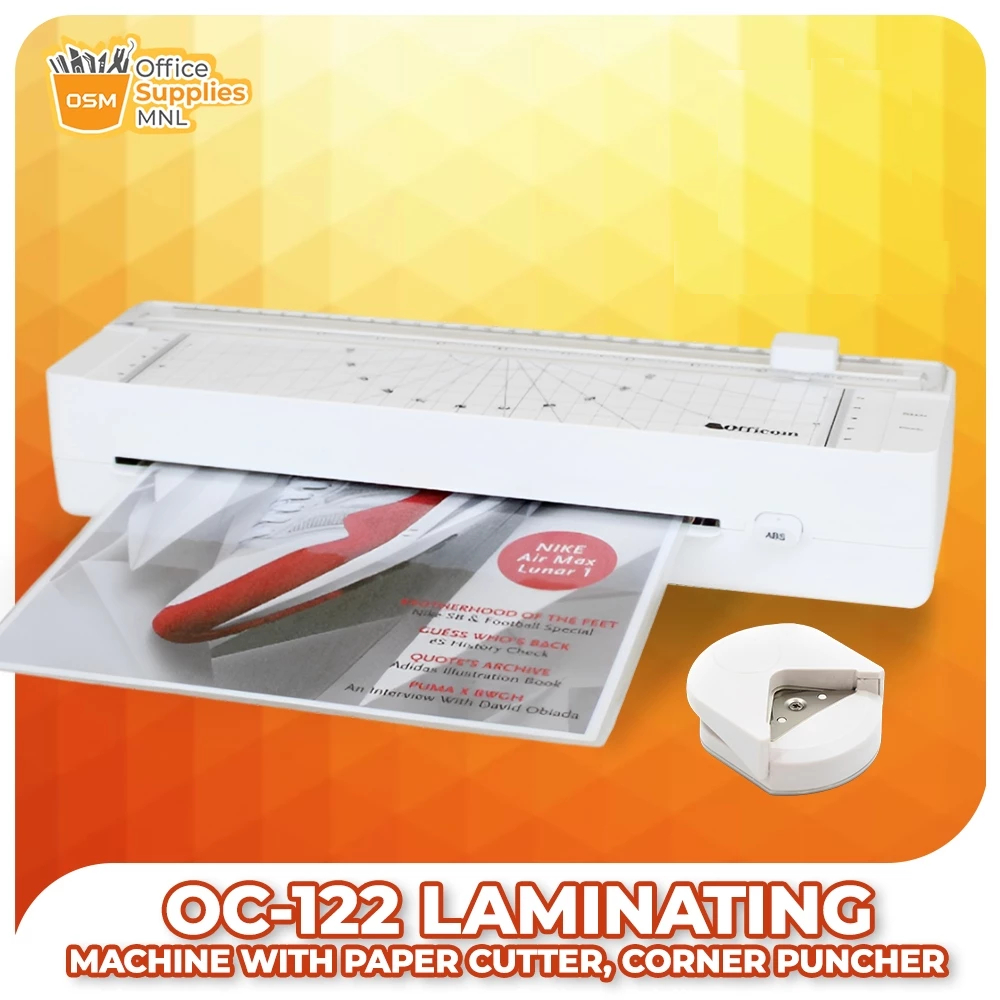 3in1 Laminating Machine A4 OC122 Laminator HOT Lamination with Paper ...