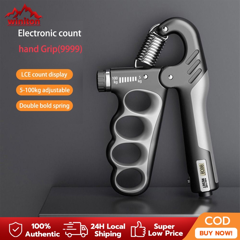 R Type hand Grip Professional Hand Strength Wrist Arm Muscle Adjustable ...