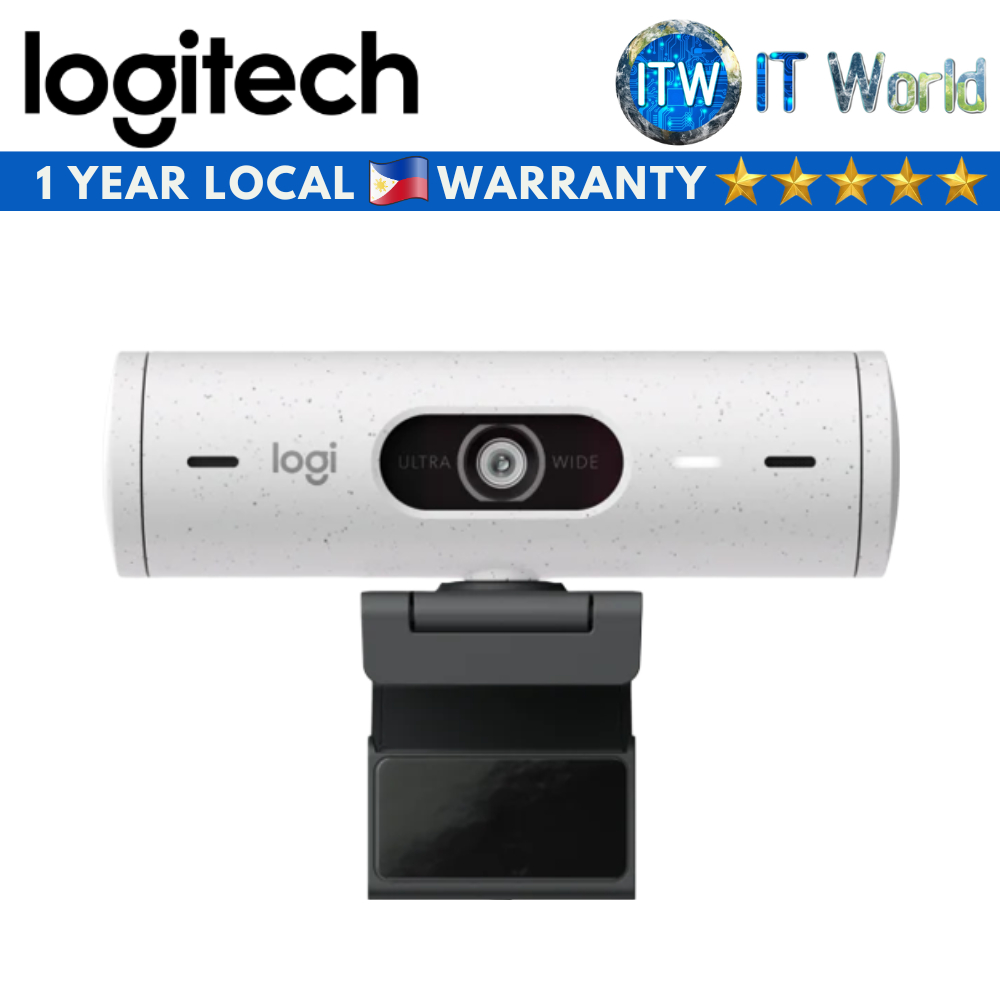 Itw | Logitech Webcam Camera Brio 500 OffWhite 1080p FHD with Light ...