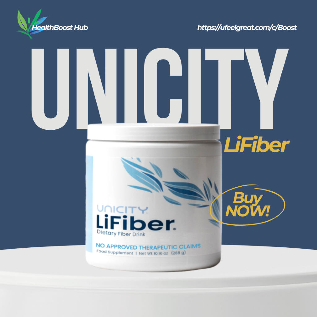 HealthBoost Hub | Unicity LiFiber | Antioxidant | Natural Fiber | for ...