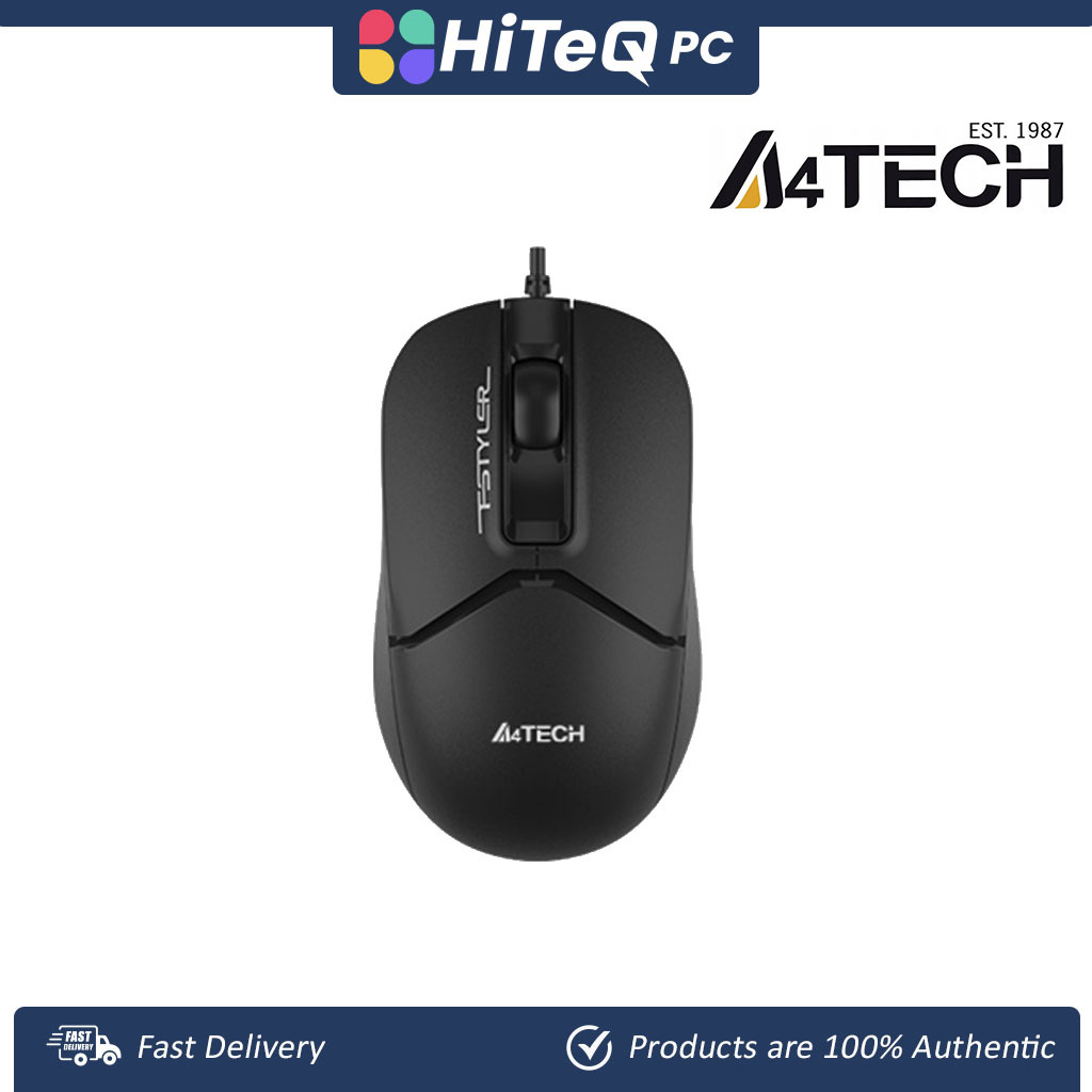 HiteqPC | A4tech FM12 Fstyler Collection 1200 DPI Wired Mouse | Shopee ...