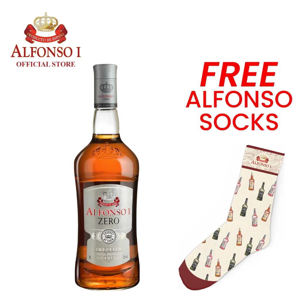 Alfonso Zero 1 LITER Brandy | Shopee Philippines
