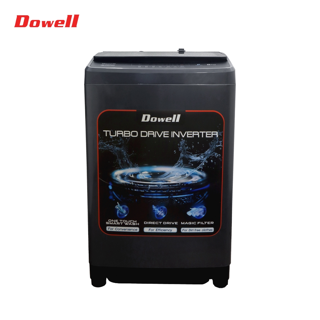 Dowell WFAI-28 8kg Inverter Fully Automatic Washing Machine | Shopee ...