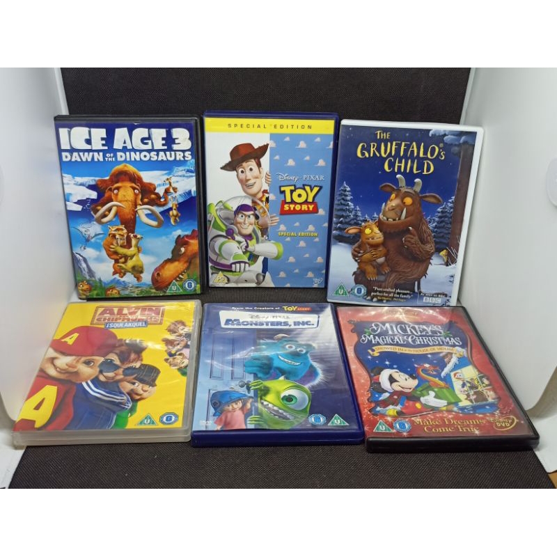 Assorted American Animation DVD in Near Mint Condition from UK A381 ...