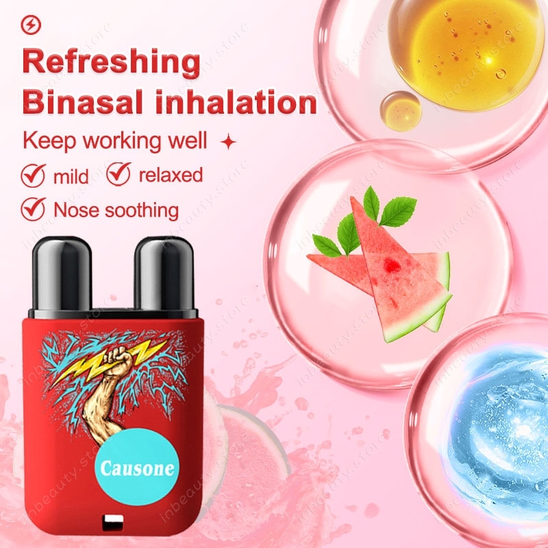 Nasal herb box nasal inhaler provides multiple relief, coolness, and ...