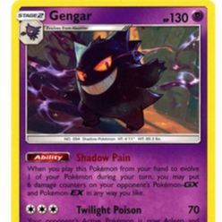 Gengar - 70/214 - Rare Sun & Moon: Unbroken Bonds - Pokemon Singles - Poke World PH | Shopee ...