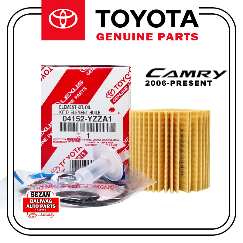 OIL FILTER ELEMENT CAMRY 2004-PRESENT ORIGINAL TOYOTA 04152-YZZA1 ...