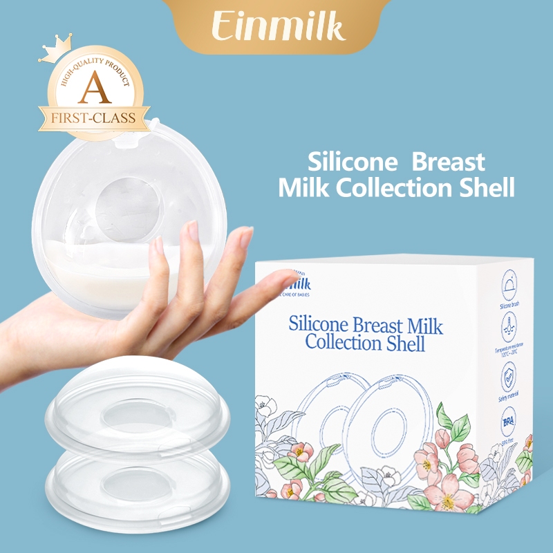 Einmilk Mommy Wearable Breast Milk Collector Reusable Anti-overflow ...