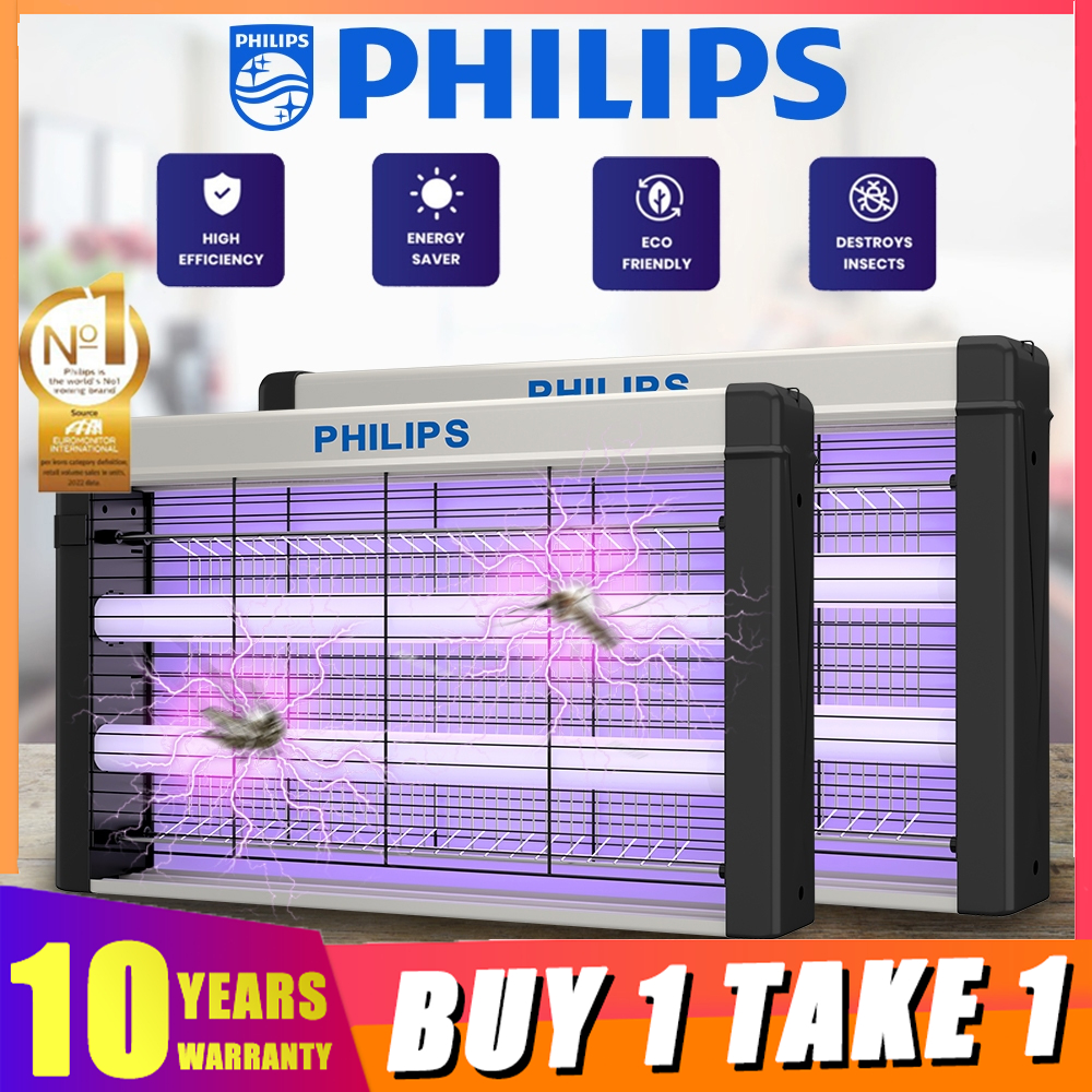 PHILIPS Mosquito killer Lamp BUY 1 TAKE 1 Hanging Insect Fly UV Light ...