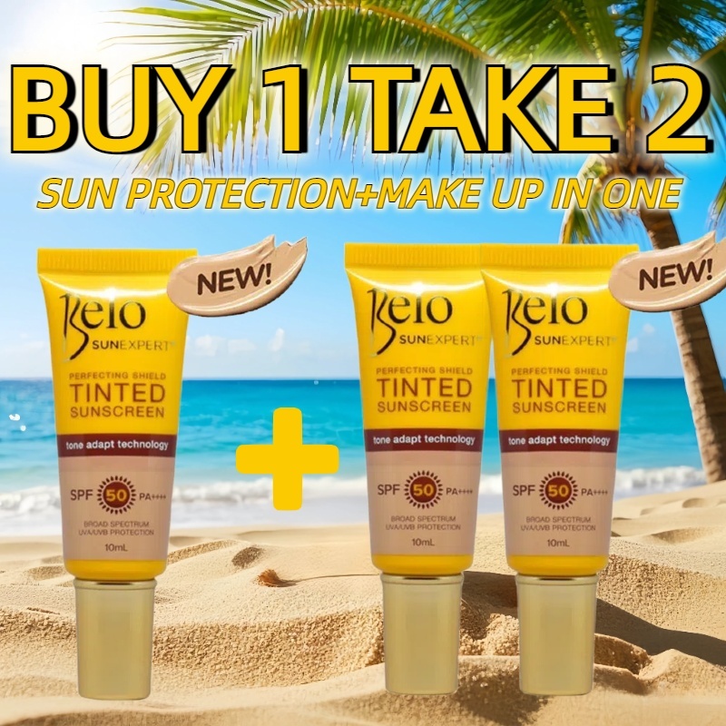 3PCS Belo Sun Expert Tinted Sunscreen whitening sunblock UV Protection ...