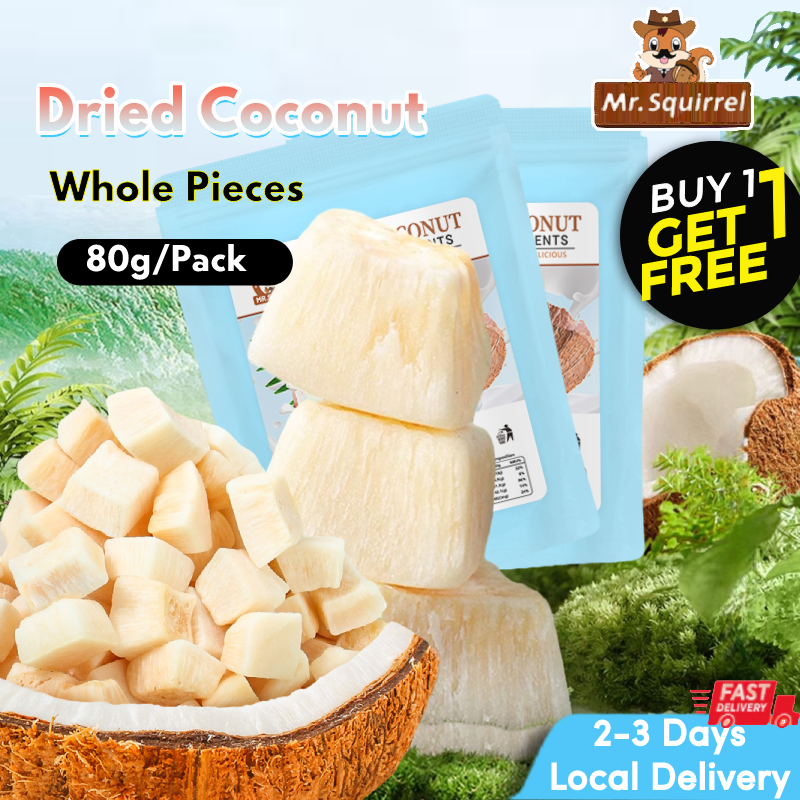 Dried Coconut Lightly Salted Unsweetened Crispy Blocks Coconut Corners ...