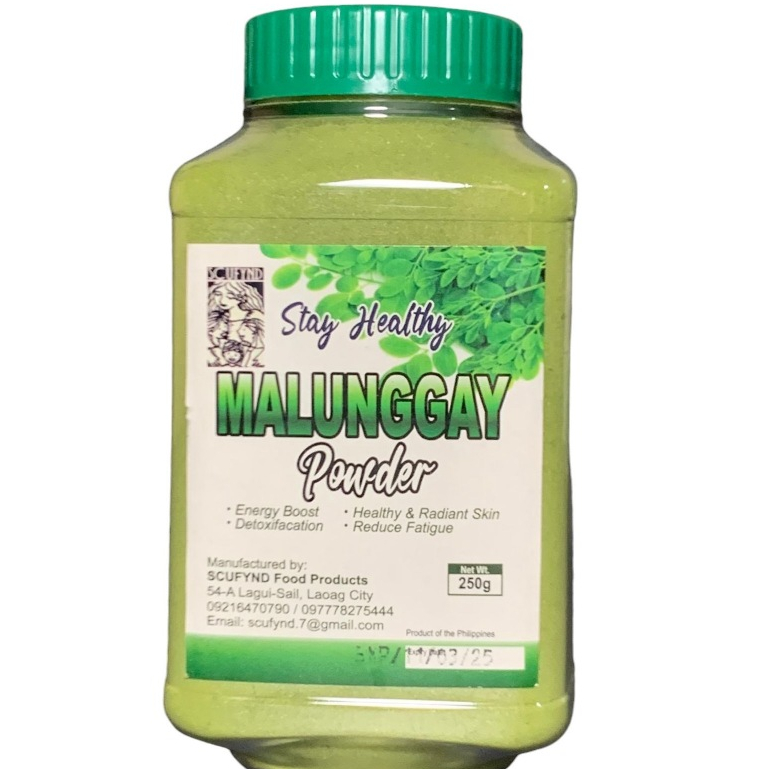 Pure Malunggay Powder 250grams Product of Ilocos | Shopee Philippines
