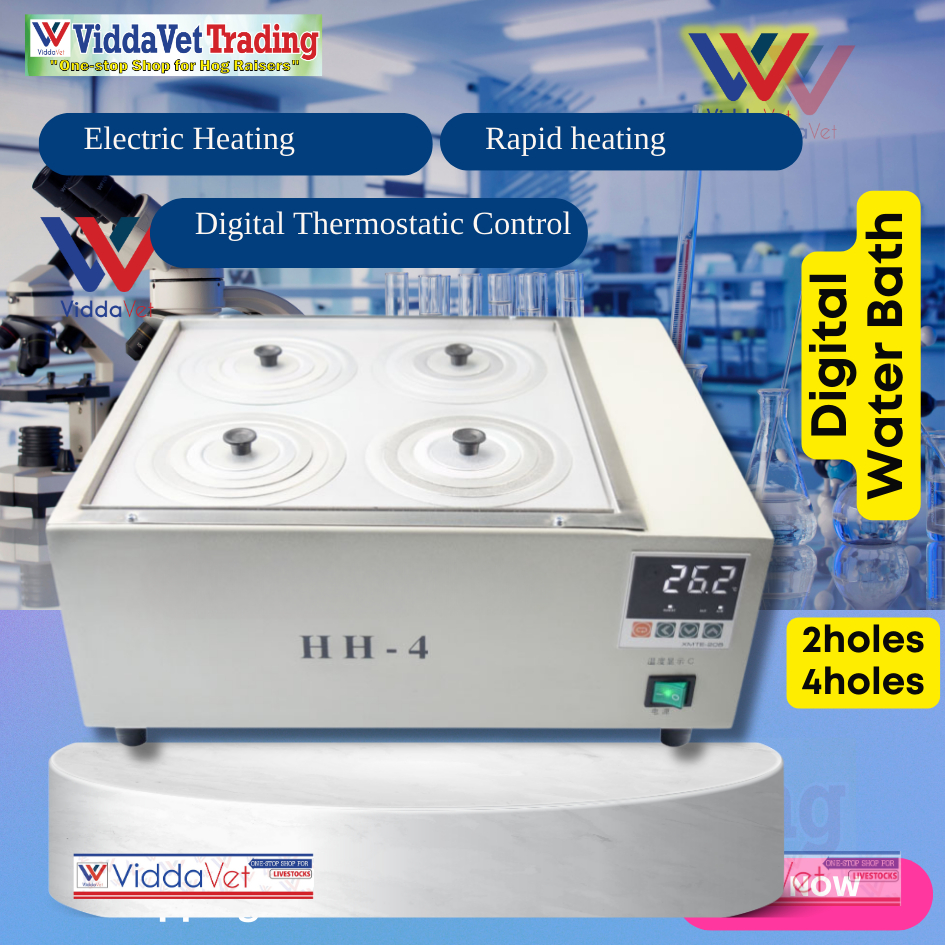 Viddavet Water bath laboratory water bath heater HH-2 Lab Digital ...