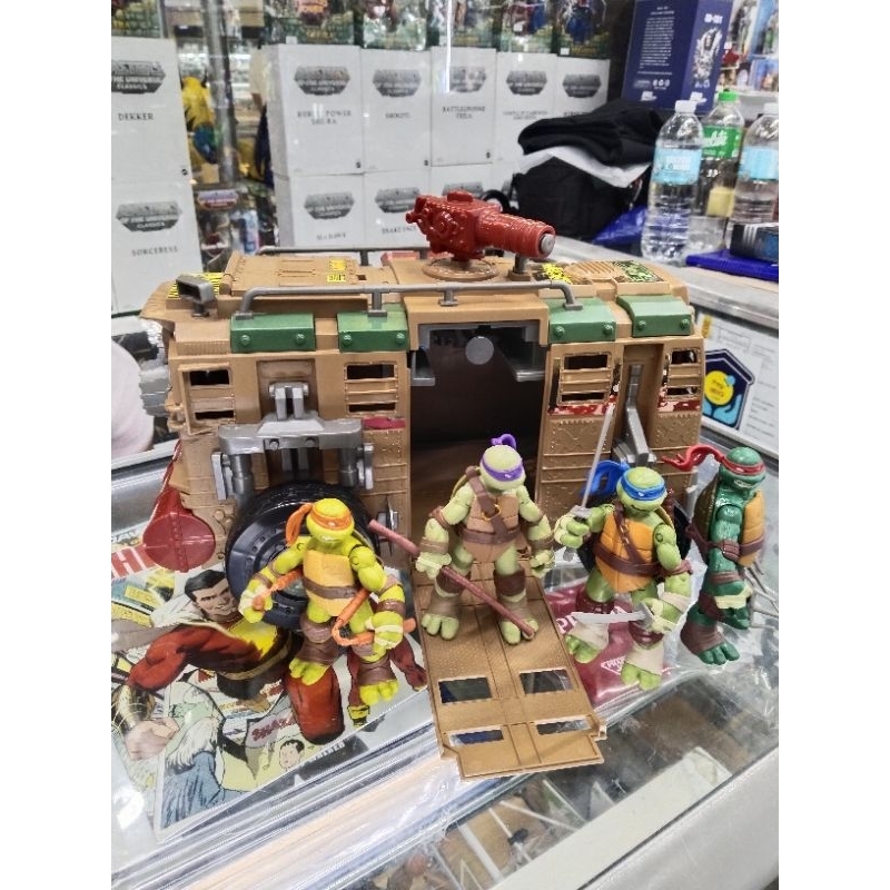 Playmates TMNT Shellraiser Set with Turtles | Shopee Philippines
