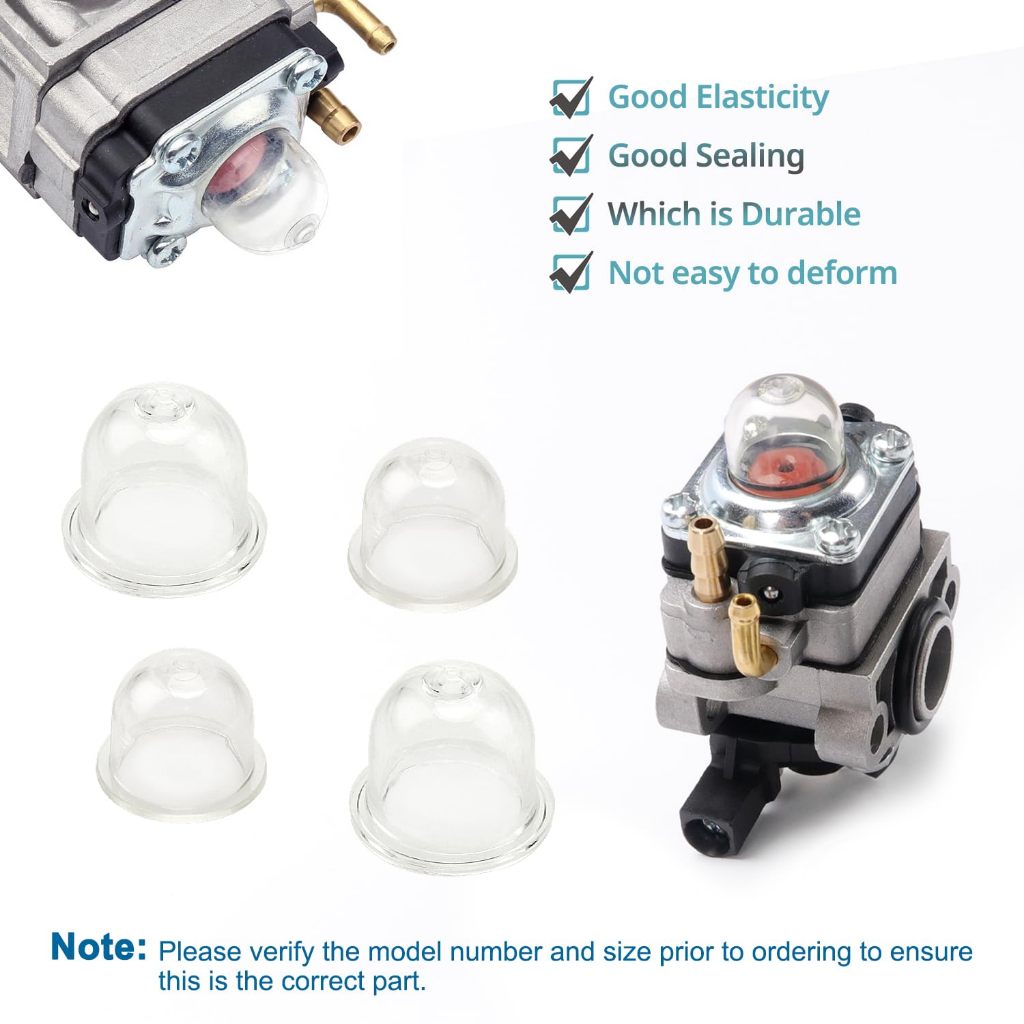 19mm/22mm Primer Bulb for GX35 4-stroke Grass Cutter Chainsaws Blower ...