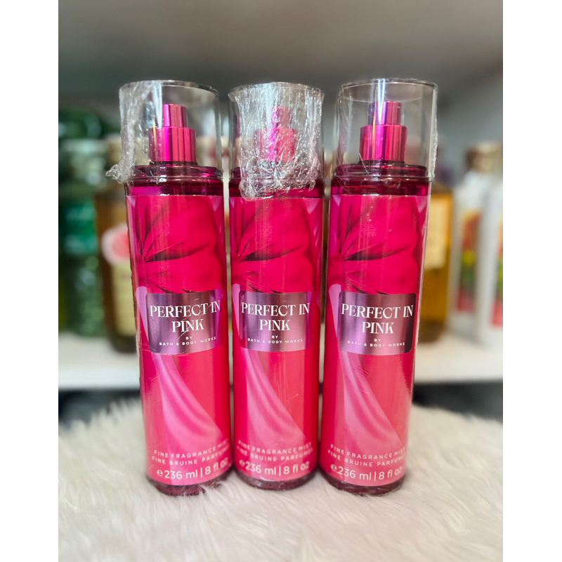 BBW PERFECT IN PINK FRAGRANCE MIST | Shopee Philippines